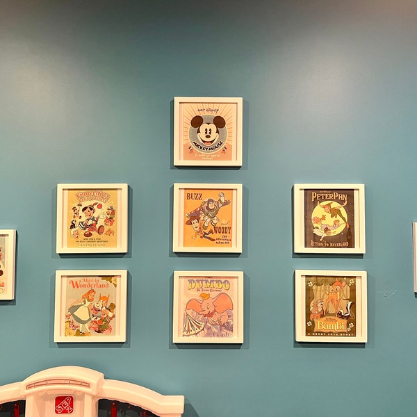 Printable Vintage Disney Poster, Disneyland Party Decoration, Disney ...