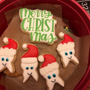 Christmas Tooth Cookie Cutter - Etsy