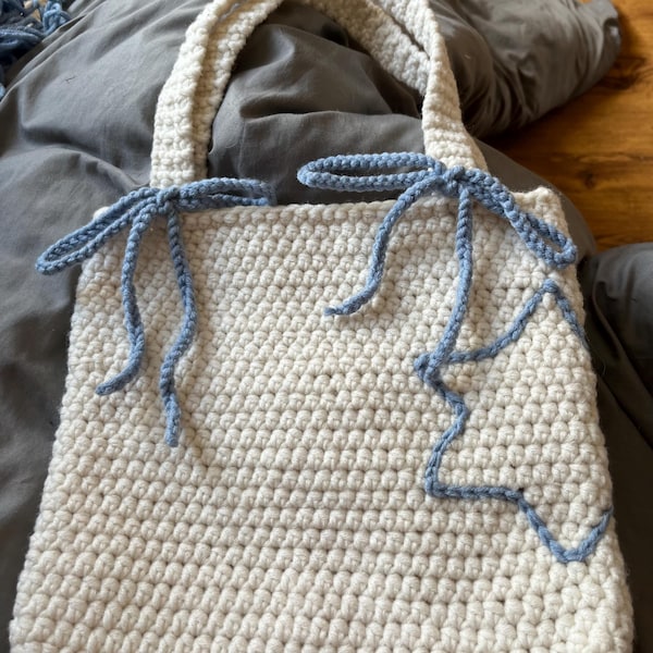 Chunky Star Tote Bag Crochet PDF Pattern - Etsy