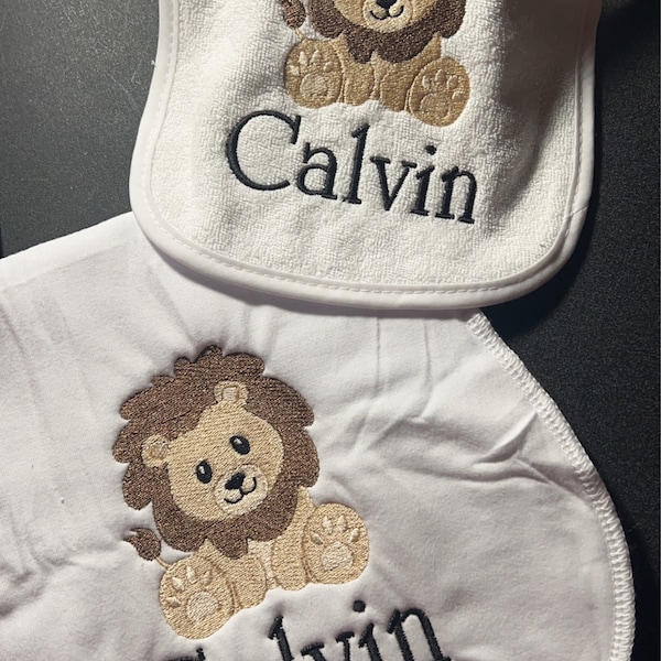 Cute Baby Lion Embroidery Design, Safari Embroidery Design, Animal ...