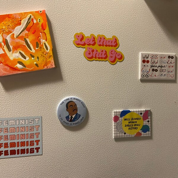 MAGNET Let That Shit Go Fridge Magnet, Car Magnet, Decorative Magnet ...