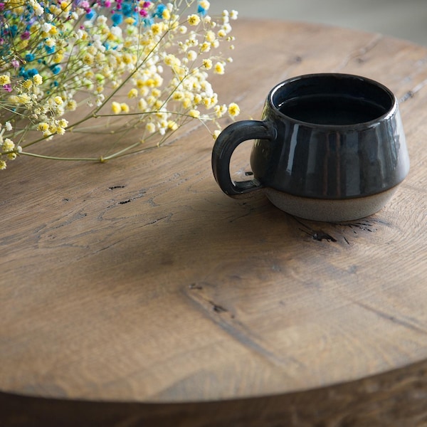 Ceramic Handleless Mug 13oz, Minimalist Mug No Handle 400ml, Grey and ...