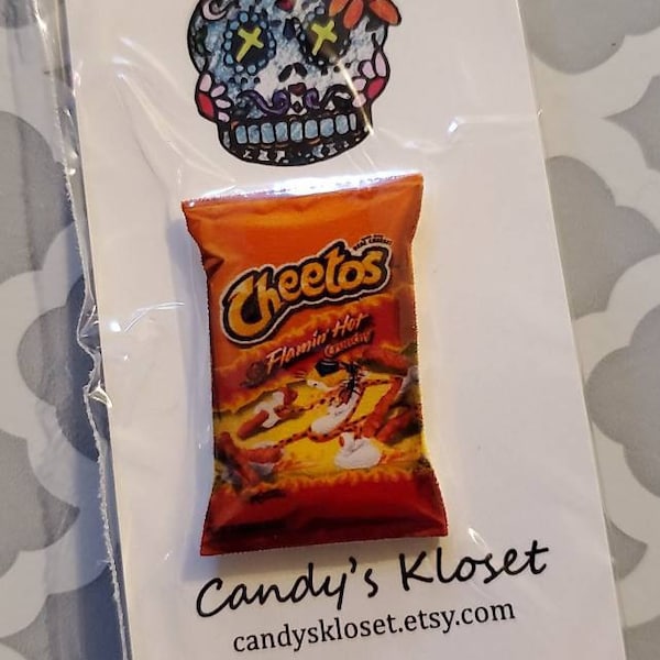 Hot Cheetos Pin or Magnet (hot Cheetos Lapel, Cheetos Pin) - Etsy
