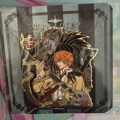 Wizard Hard Enamel Pin Flame Anime Manga - Etsy