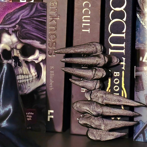 Scary Claw Book Nook / Bookshelf Decor - Etsy