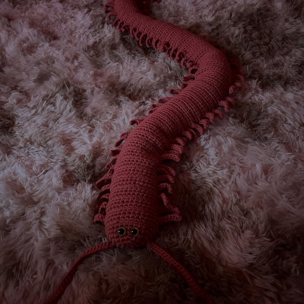 Crochet Centipede Pattern, Amigurumi Bugs & Beasties, PDF Digital ...