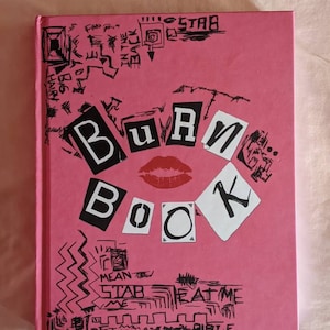Burn Book Replica BLANK or MOVIE VERSION, 8.5x11, Matte Hardcover - Etsy