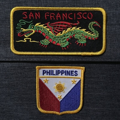 Philippines Patch Luzon, Visayas, Mindanao, Manila, Quezon 2.75 iron On ...