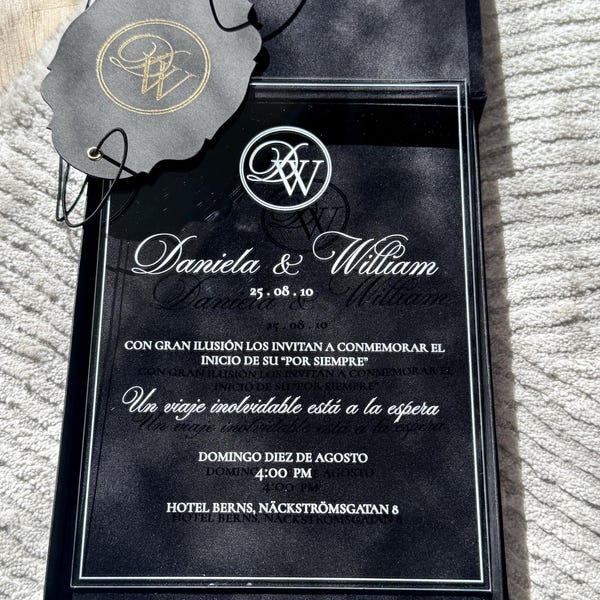 Velvet Menu With Gold Stamping Foil With Tassel, Velvet Letterpress ...