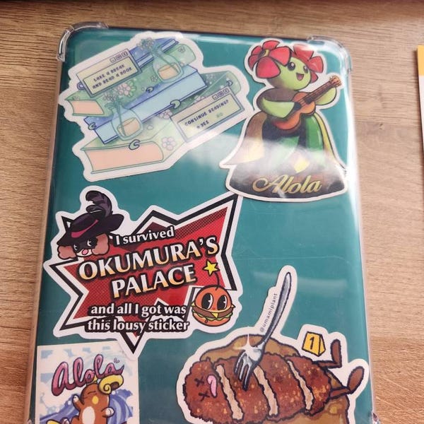 Persona 5 Haru Okumura Big Bang Burger Sticker / Noir Joker Decal Ryuji ...