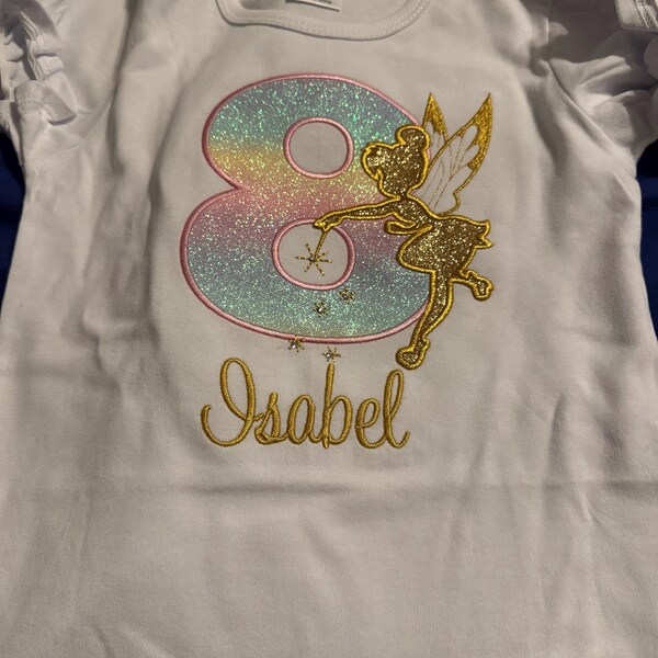 Princess Birthday Shirt, Princess Party, 1st 2nd 3rd 4th 5th 6th 7th 8th 9th Birthday, Glitter ...