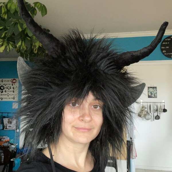 Kid Fur Wolf Hat Tail Toddler Wolf Halloween Role Play Costume Ears ...