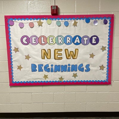 Printable New Years Bulletin Board Borders New Years - Etsy