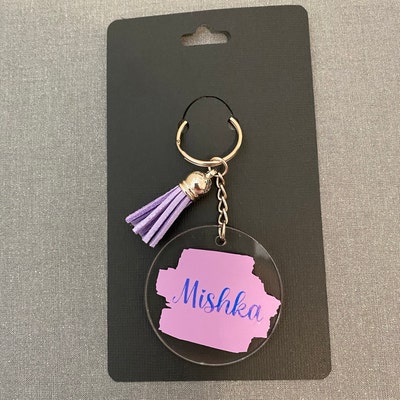 Keyring Display Card Svg, DXF, PNG, PDF, Key Ring Tag Svg, Keyring ...