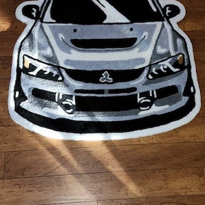 Vintage Car Tufted Rug, Car Rug, Porsche Art Tufted Carpet, Aesthetic ...