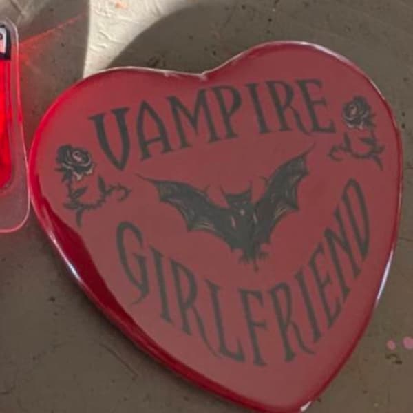 Vampire Girlfriend/boyfriend Matching Couple Pinback Buttons - Etsy