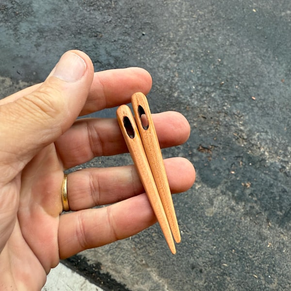 Three Bone Nalbinding Needles - Etsy