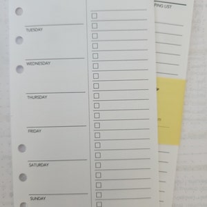 Printed Password List Insert Password Keeper Refill - Etsy
