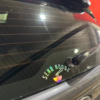 Ride Safe Biker Wave 2 Fingers Down Motorcycle Wave Sticker - Etsy