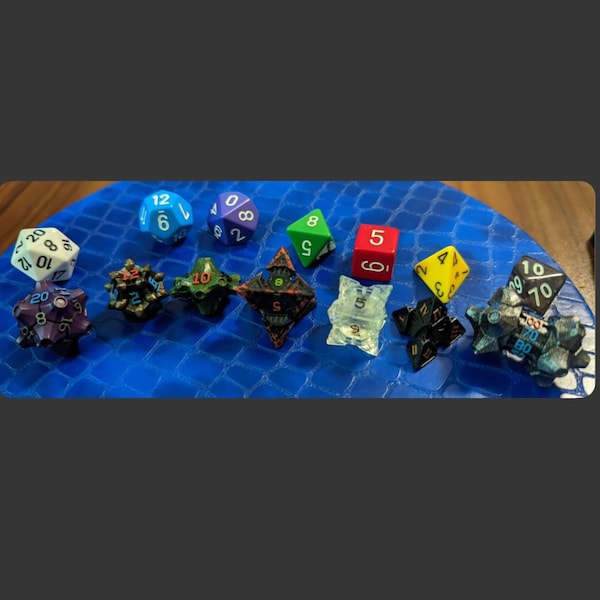 D4 Prisoner's Lock Dice Dungeons and Dragons DND Dice Role Playing Dice ...