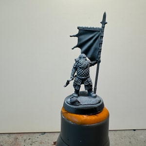 West Human Royal Guard Banner 28mm Dnd Miniature Dungeon and Dragons ...