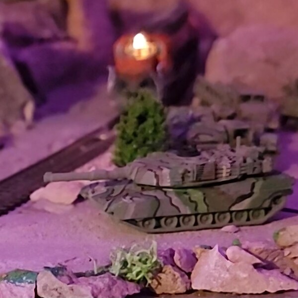 German LARS Multiple Rocket Launcher 1/100 Flames of War Team Yankee - Etsy