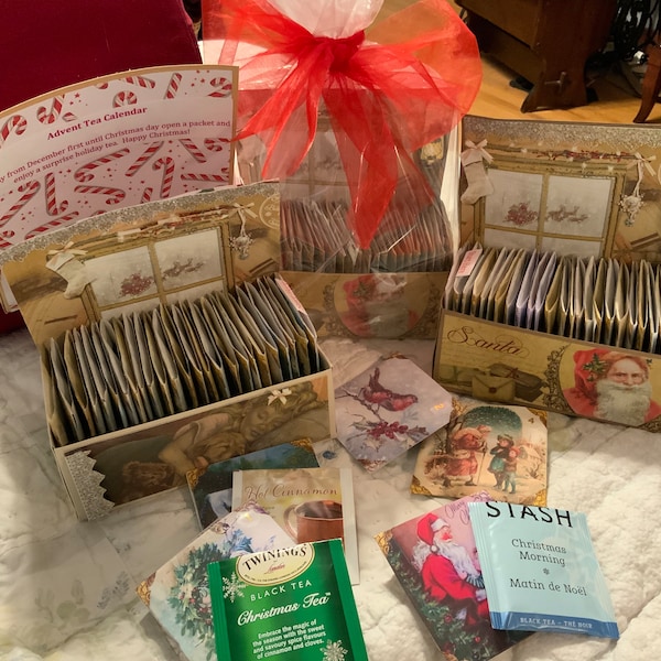 Holiday Tea Bag Sampler Gift Set - Seasonal Variety Collection - 45 Ct ...