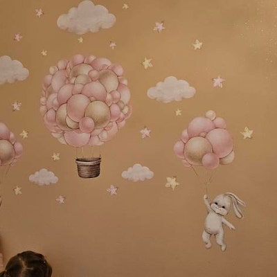 Mermaid Nursery Wallpaper Underwater Wall Mural for Girls Room Peel and ...