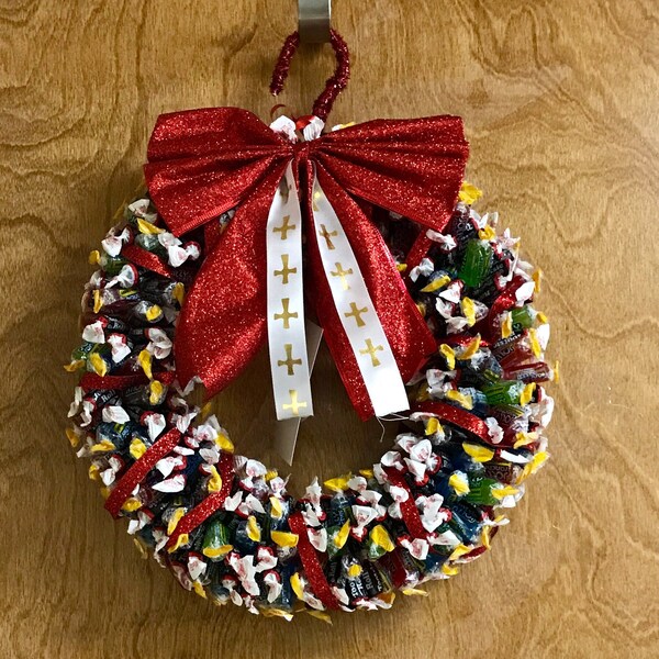Candy Wreath Edible Fruit-flavored (300 Pieces) - Etsy