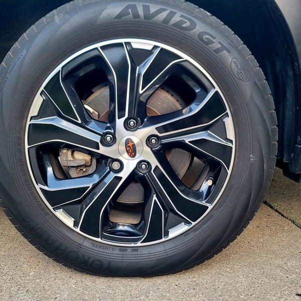 Vinyl Wheel Overlays for Subaru Outback 2020-2023 18" Wheels WITH ...