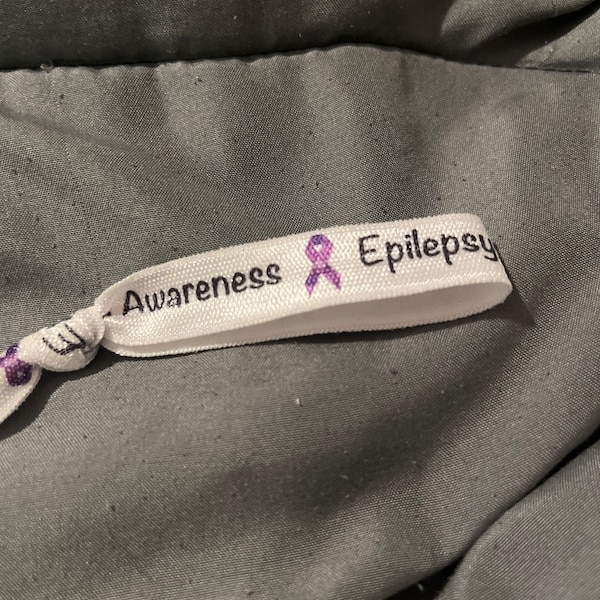 Epilepsy Awareness Raise Awareness Support Arm Band, Bracelet, Hair ...