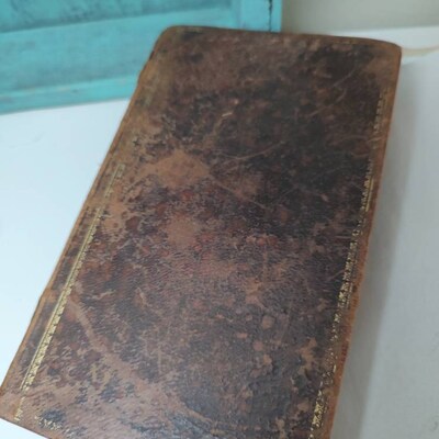 Faux Antique French Book Cover Printable - Etsy