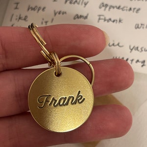 Dog Tag script Font, Flower Dog Tag, Nickel Dog Tag, Pet ID Tags ...