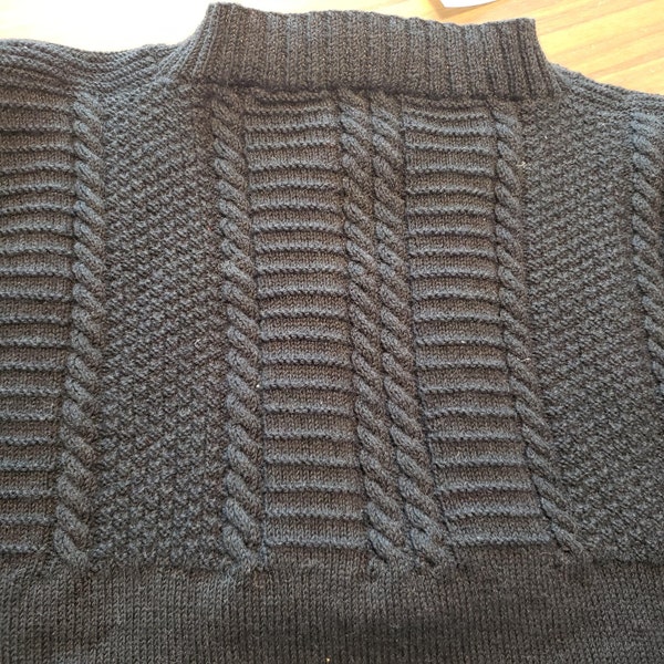 Traditional ERISKAY Gansey ( Hand Knitted ) - Etsy