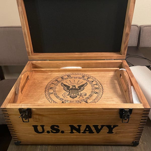 US Flag Memory Box - Etsy