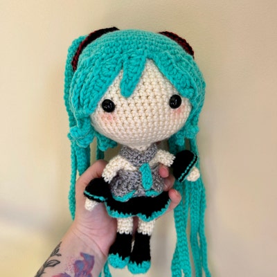 XVA Format Only Miku Princess. Amigurumi Pattern/ Crochet Doll Pattern ...