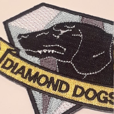 Diamond Dogs Iron on Patch From Metal Gear Solid V the Phantom Pain by ...