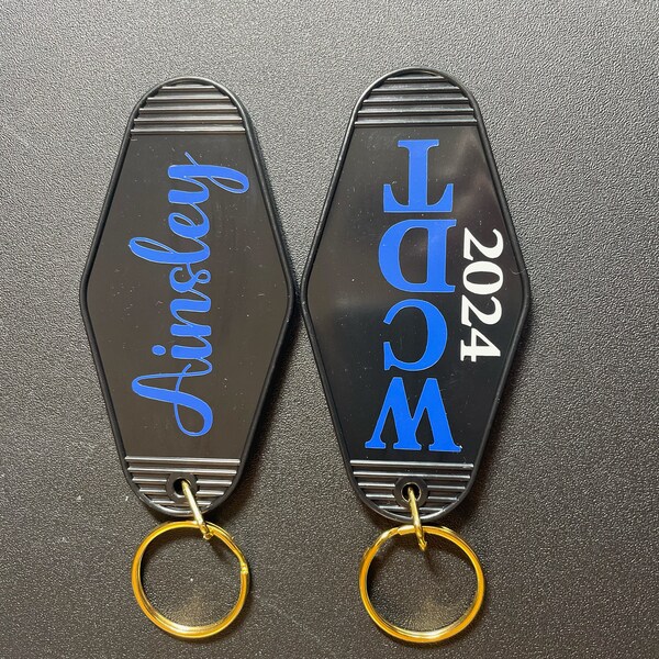 Motel Keychain Template Presized | SVG Files for Cricut | Hotel ...