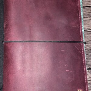 A5 Notebook Cover,personalized Notebook Cover,personalized Refillable ...