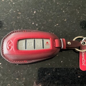 Mazda CX-5 Key Fob Cover Handcraft Leather Key Case for Mazda 3/ 6/ CX ...