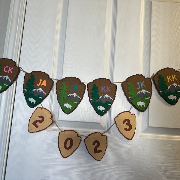 National Park, Camp Theme, Party, Instant Printable, Editable, Digital ...