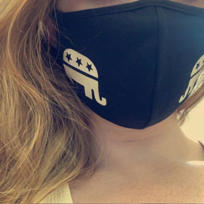 Happy Face Face Mask, Smile Face Mask, Happy Face Mask, Happy Face ...