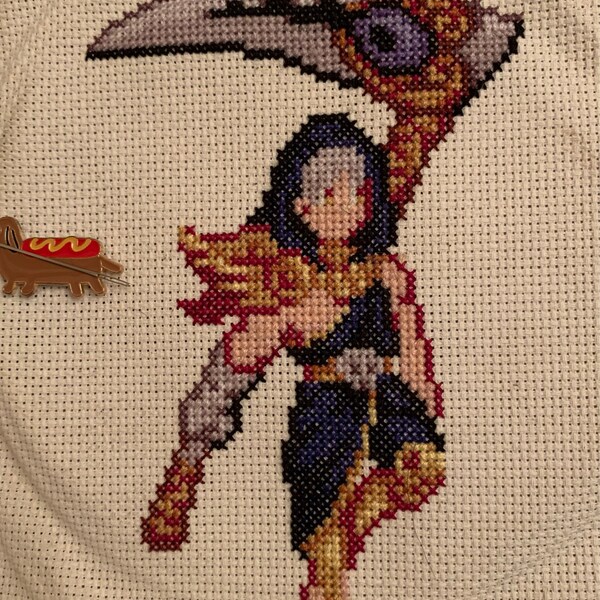 Graha Tia Crystal Exarch FFXIV FF14 Cross Stitch Pattern PDF ...