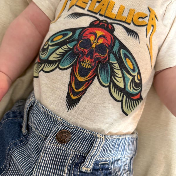 Band Baby Tee, Band Baby Tshirt, Baby Band Tee, Classic Rock Baby, Baby ...