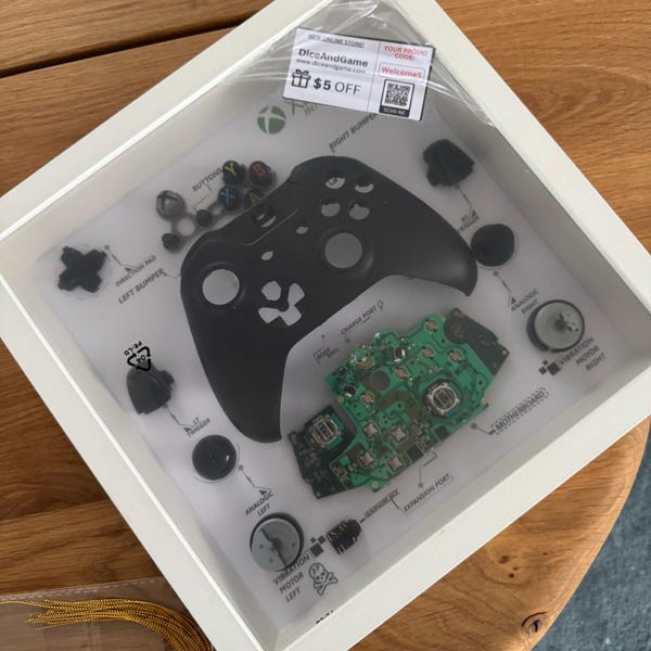 Shadowbox Diorama for Ps2 Controller Wall Decor Game Room Joystick ...