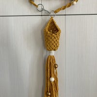 BEGINNER LEVEL / Macrame Pfd Tutorial / Learn Macrame / Macrame Phone Strap / Macrame Keychain ...