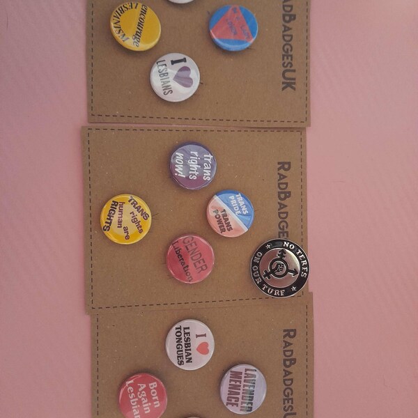 Antifascist Badge Set 4 Anti-fascist Anti-nazi Pin Buttons Antifa ...