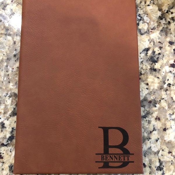 Custom Journal, Engraved Leather Journal, Personalized Journal, Custom ...