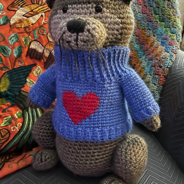 Crochet PDF Pattern Ferret Hugo Toy by Nelly Handmade - Etsy