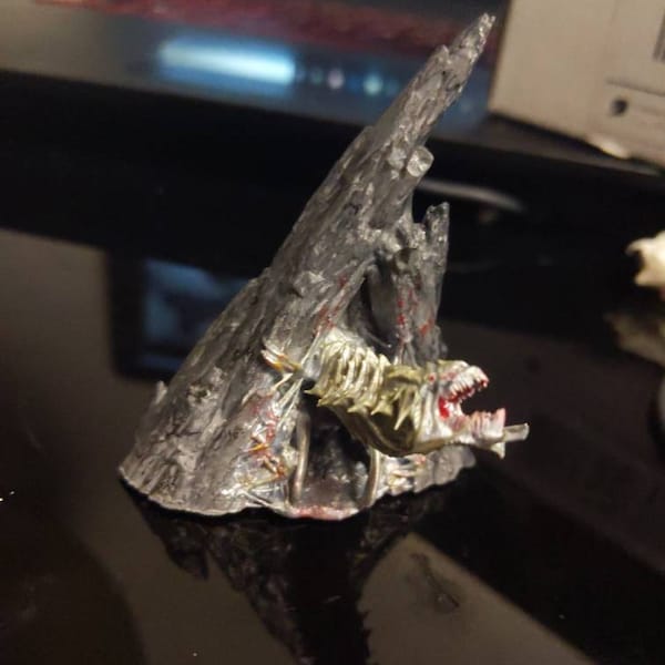 Insectoid Dragon Huge 3D Resin Printed Miniatures - Dungeons and ...